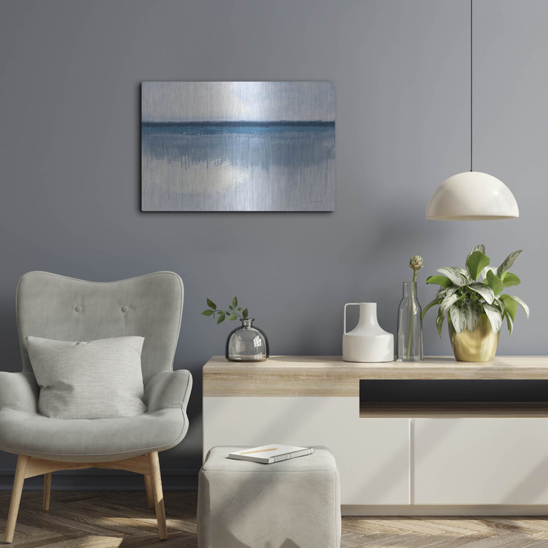 Wrought Studio™ 'Seascape 2' by James Wiens Metal Wall Art | Wayfair