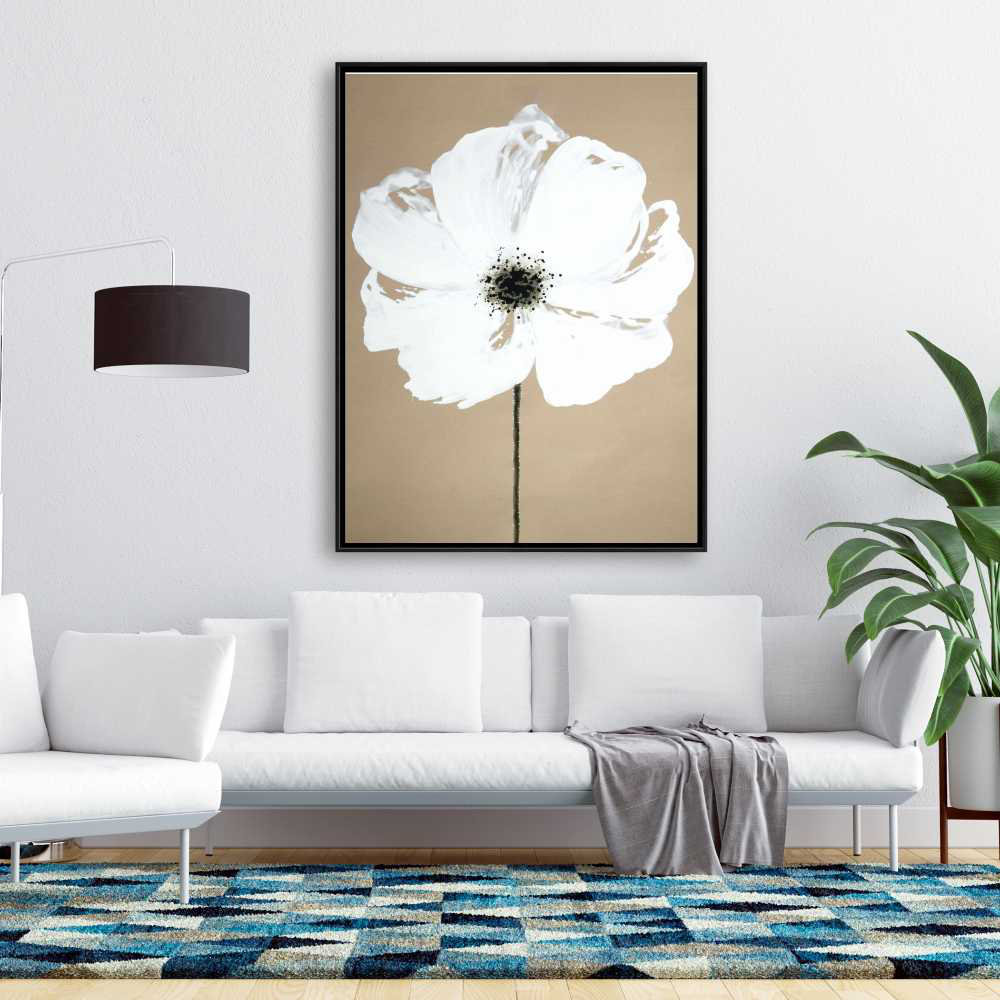 Begin Edition International Inc. Abstract Color Splash Flower - Framed ...