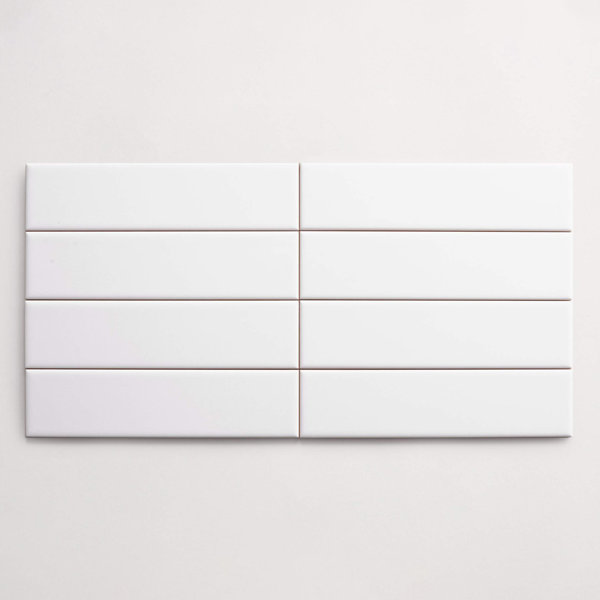 Qube Tiles Shades 2" x 8" Matte Subway Wall Tile & Reviews | Wayfair