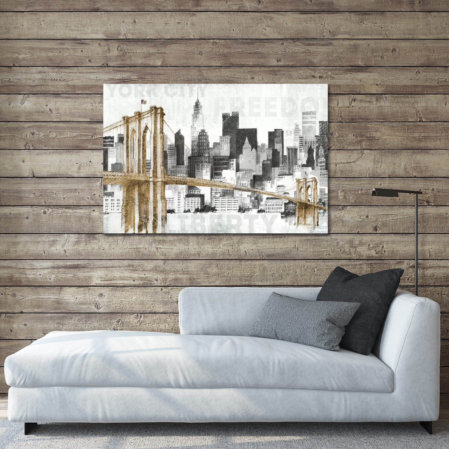 Red Barrel Studio® New York Skyline I Print On Acrylic Glass | Wayfair