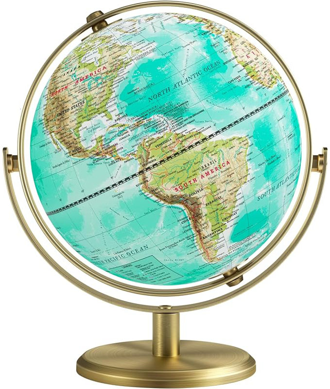 Mercer41 Stone Tabletop Globe | Wayfair