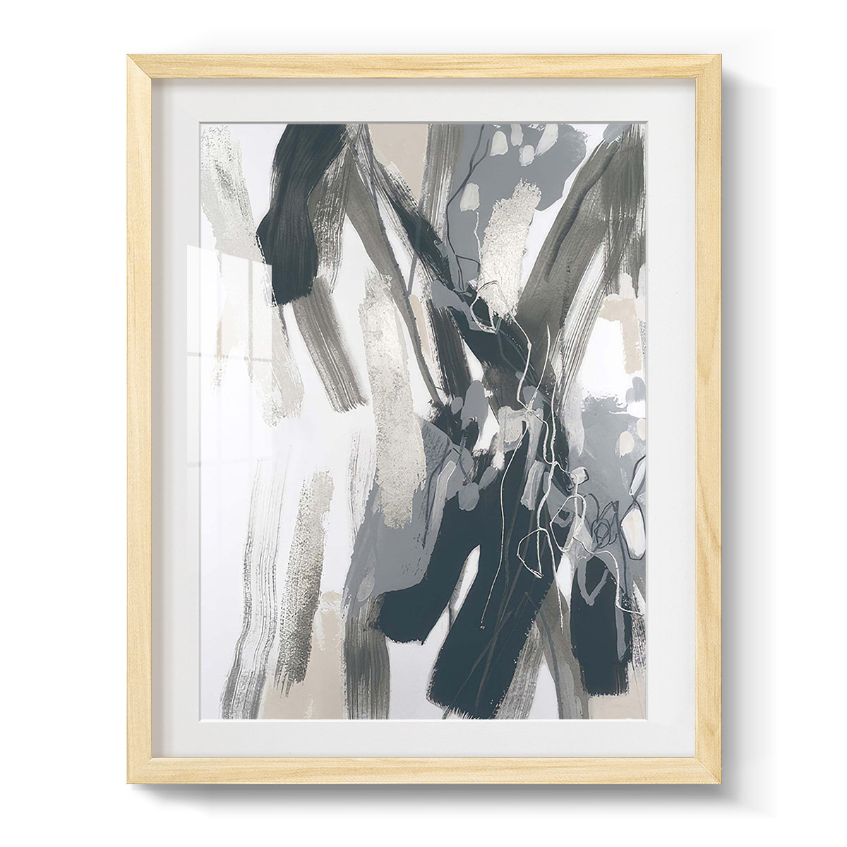 Wrought Studio™ Slate Search II - Single Picture Frame Print | Wayfair