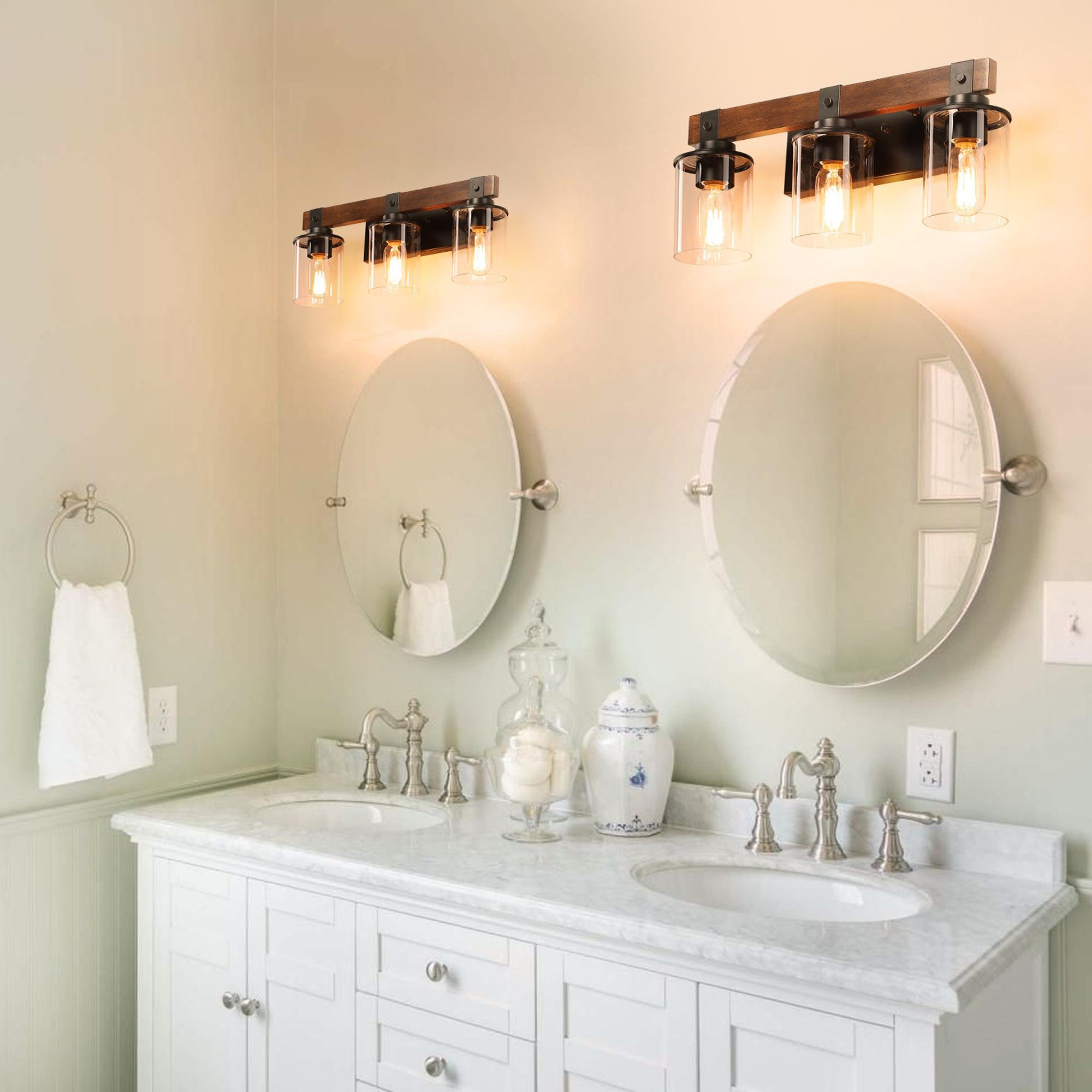 Ophelia & Co. Elegant and Sophisticated Bathroom Vanity Mirror Lighting ...