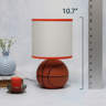 Ebern Designs Simple Designs 10.7" Mekal Mini Basketball Table Lamp For ...