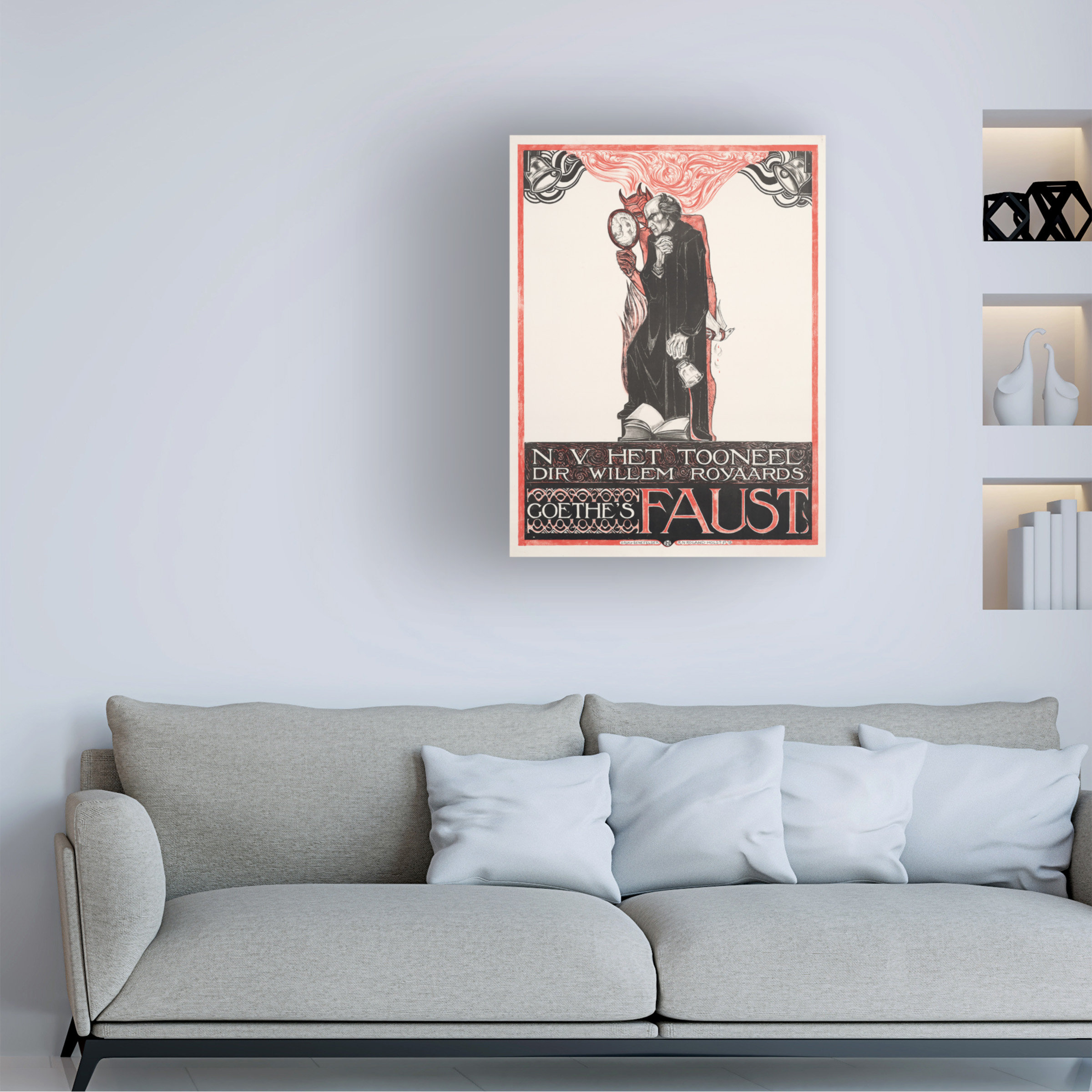Winston Porter Richard Nicolaus Holst Roland Goethesfaust, 1918 Canvas ...