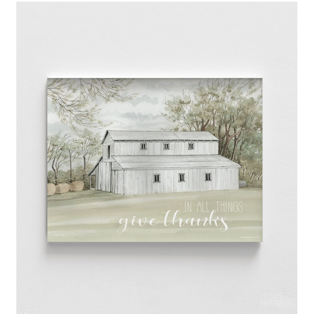 WeFrameArt In All Things Give Thanks, 1 Thessalonians 5:18 Print, King ...