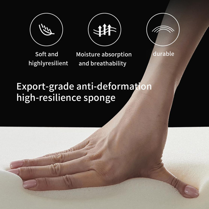 HarmonyFurns Ultra deep sitting wide movable back cloud sofa | Wayfair