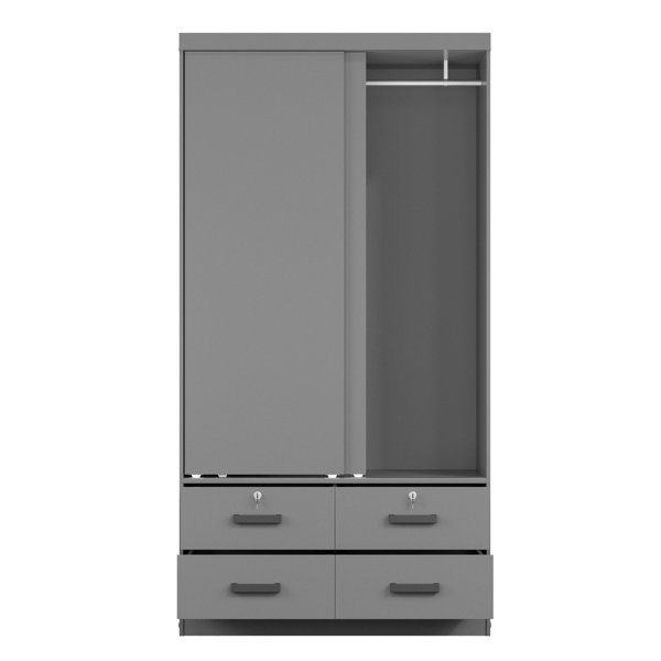 Ebern Designs Toles Manufactured Wood Armoire | Wayfair