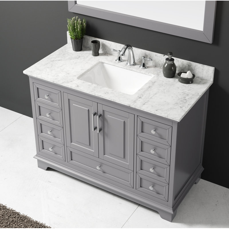 Rosecliff Heights Orin 47" Single Bathroom Vanity Set | Wayfair