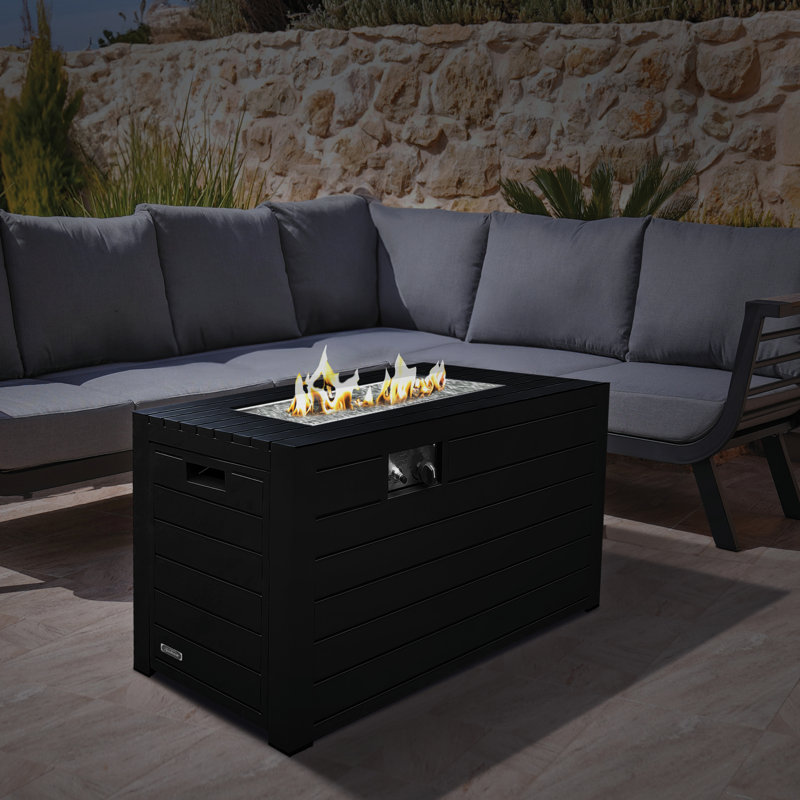 Sunbeam Oasis Aluminum Propane/Natural Gas Fire Pit Table | Wayfair