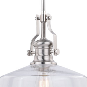 Beachcrest Home Manville 1 - Light Single Pendant & Reviews | Wayfair