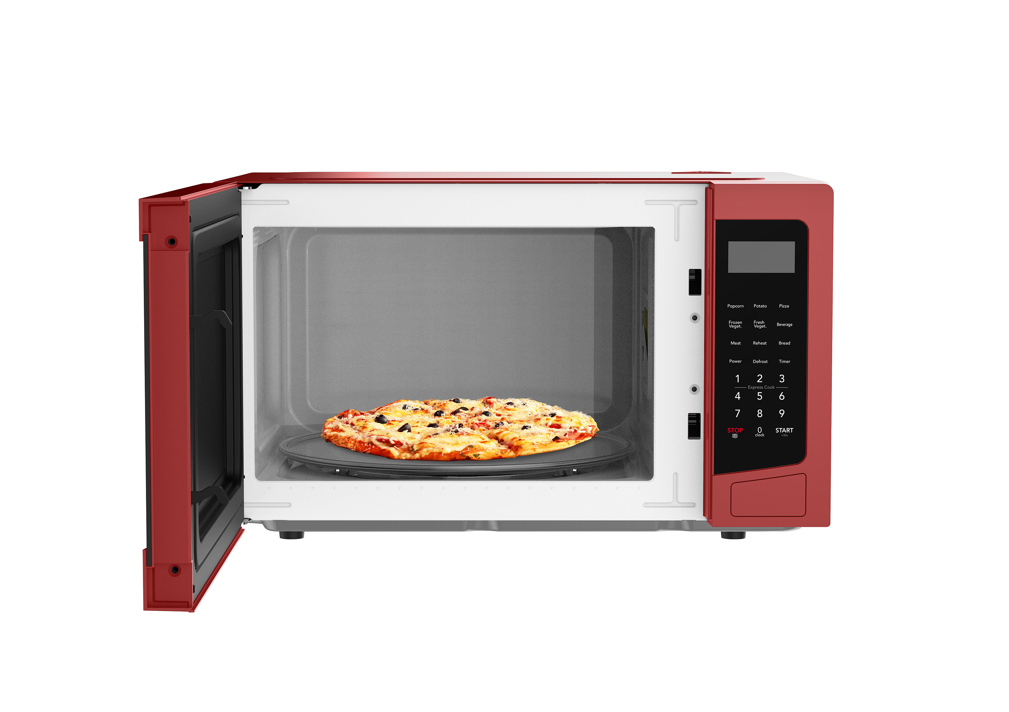 Frigidaire, 1.1 Cu. Ft. Countertop Microwave Oven, Red & Reviews | Wayfair