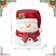 The Holiday Aisle® 14.25"H Christmas MGO Snowman Stool Or Accent Table ...