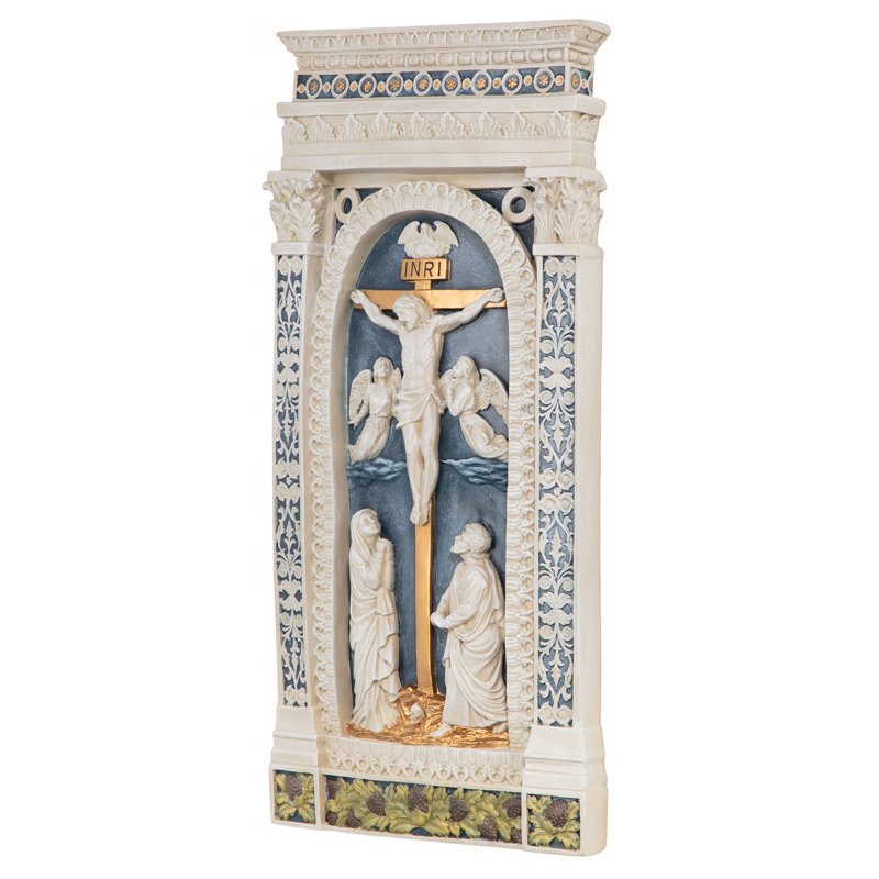 Design Toscano Crucifixion of Jesus (1521) Wall Sculpture & Reviews ...