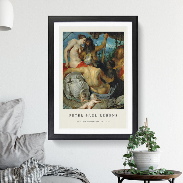 East Urban Home The Four Continents by Peter Paul Rubens - Picture ...