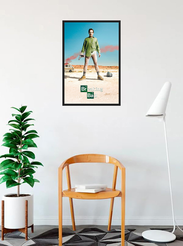 Buy Art For Less Breaking Bad - Single Picture Frame Print on Paper ...