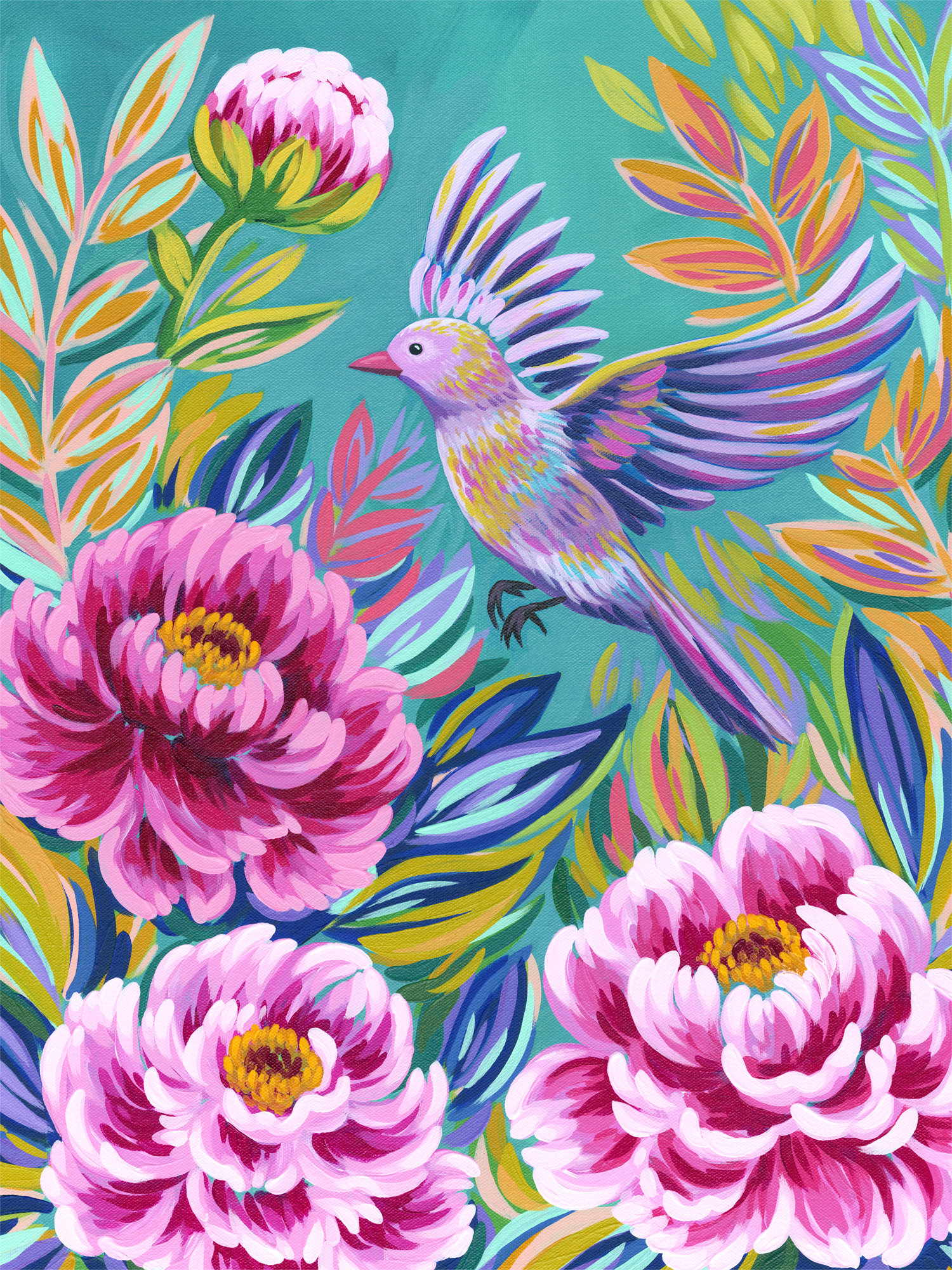 Bayou Breeze A Place to Bloom by Julie Marriott - Painting | Wayfair