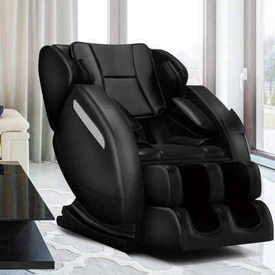 Latitude Run® Faux Leather Reclining Heated Massage Chair | Wayfair
