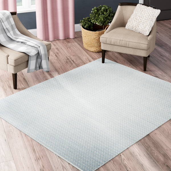 Dakota Fields Bester Hand Woven Cotton Geometric Rug & Reviews | Wayfair