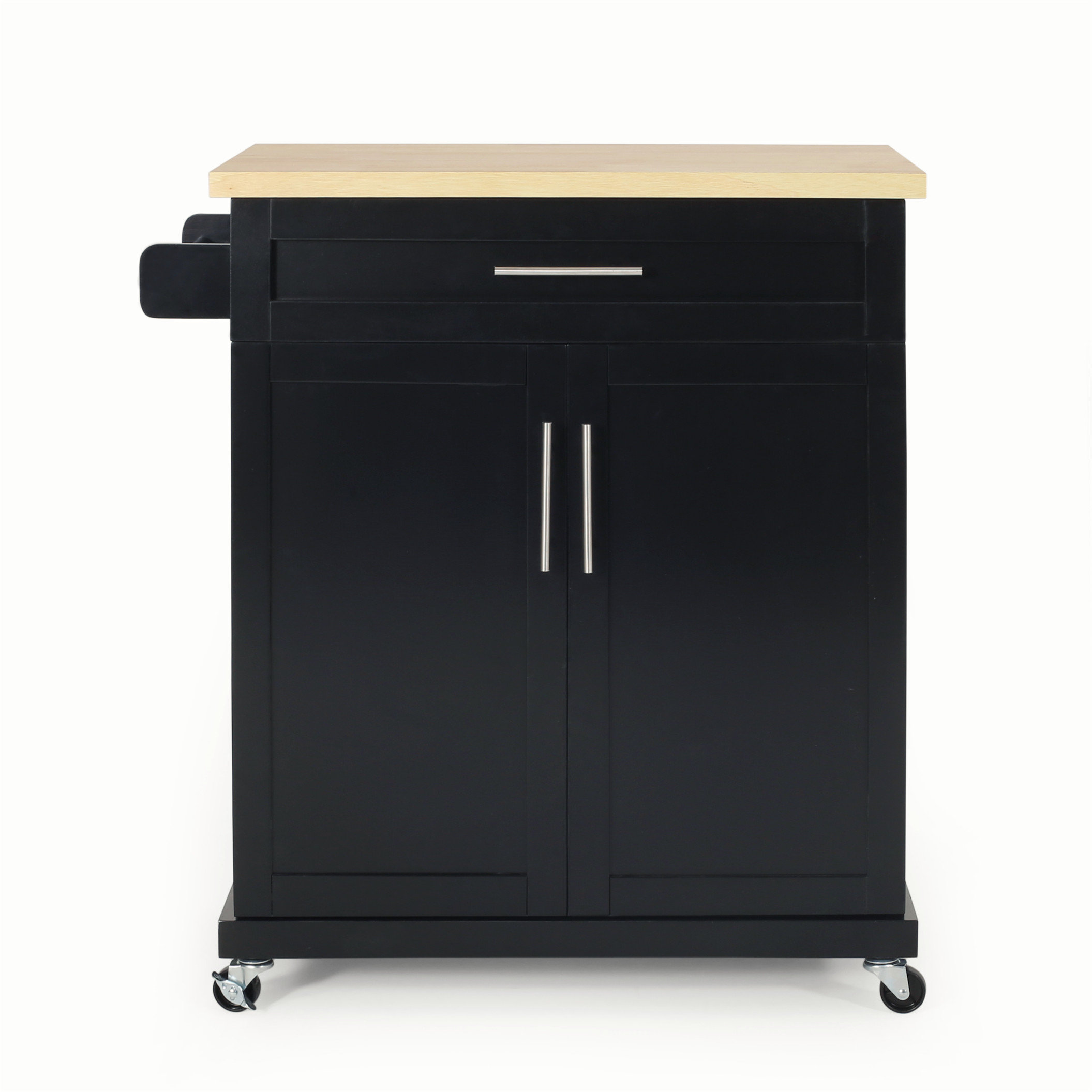 Latitude Run® Versatile Compact Kitchen Cart with Practical Storage and ...