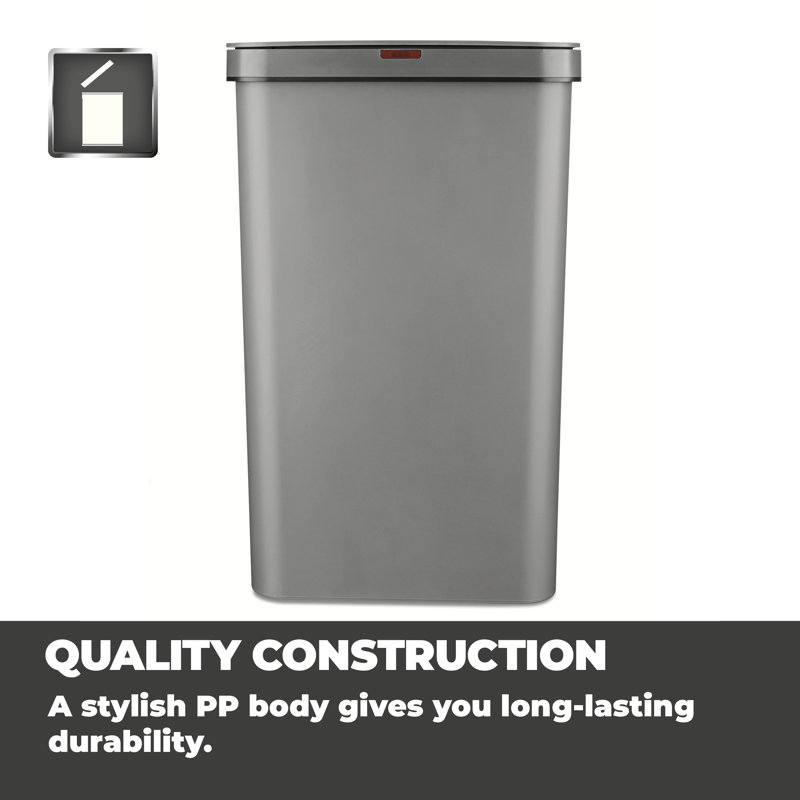 grey tower sensor bin