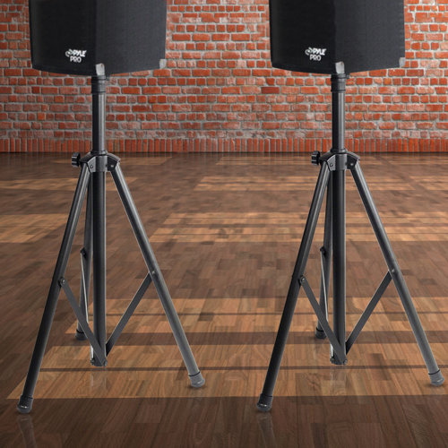 Adjustable Height Speaker Stands You'll Love | Wayfair
