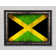Bright Star Jamaican Grunge Flag - Single Picture Frame Art Prints ...
