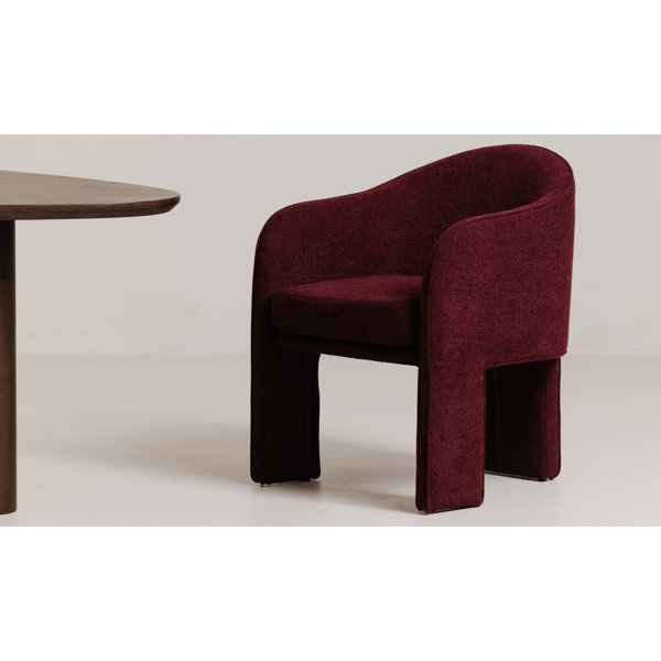 AllModern Lilibeth Upholstered Metal Dining Chair | Wayfair