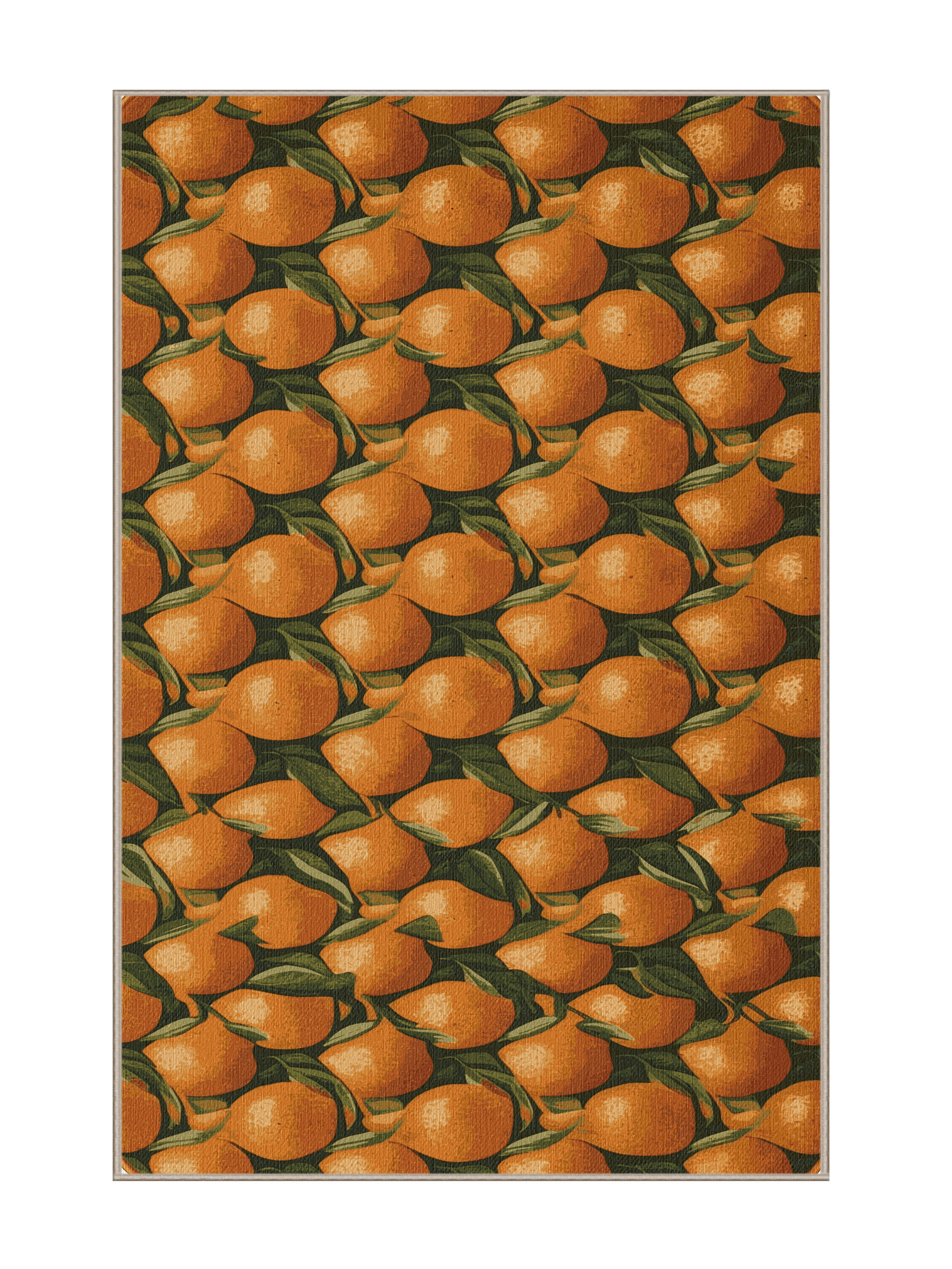 Lark Manor™ Washable Clementine Fruits Area Rug | Wayfair
