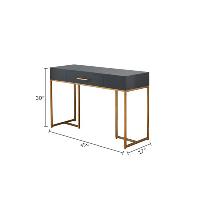 George Oliver Tyler-Jay Solid Wood Base Writing Desk & Reviews | Wayfair