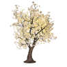 Illuminated Trees 5 Foot Maple Tree, Green Leaves, Warm White Led ...