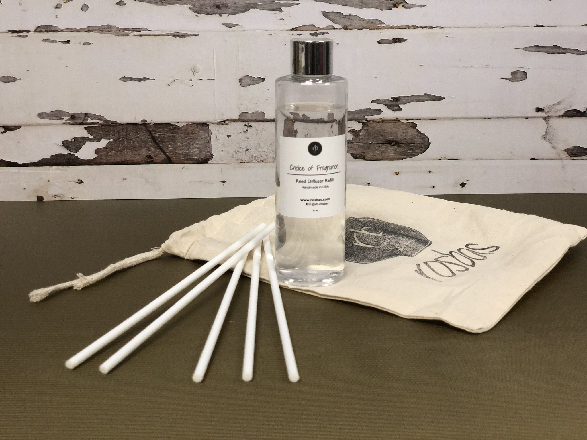 rosbas Reed Diffuser Refill Cinnamon Vanilla Scented | Wayfair