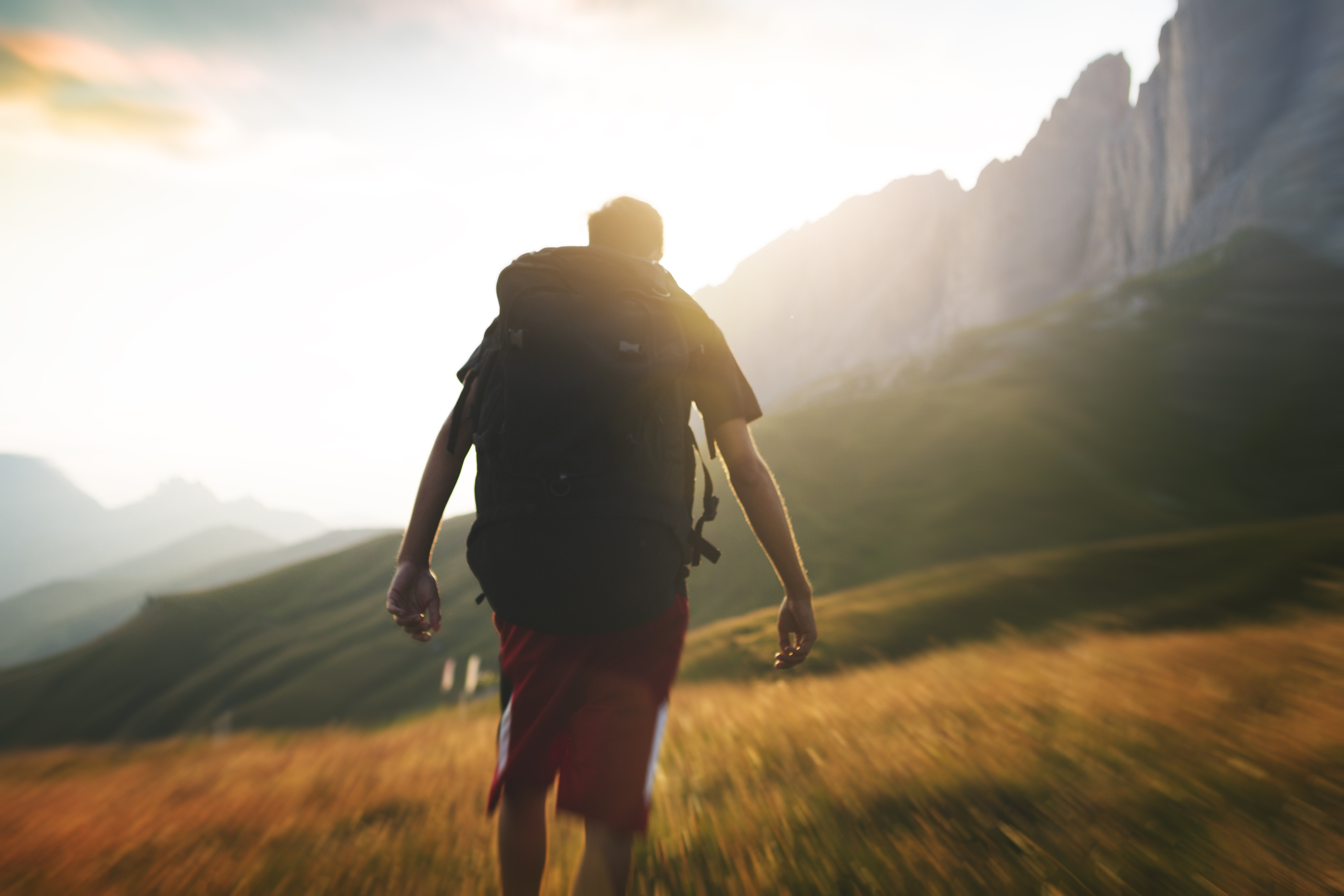 Latitude Run® Friends Hiking Up Mountain by Piola666 | Wayfair