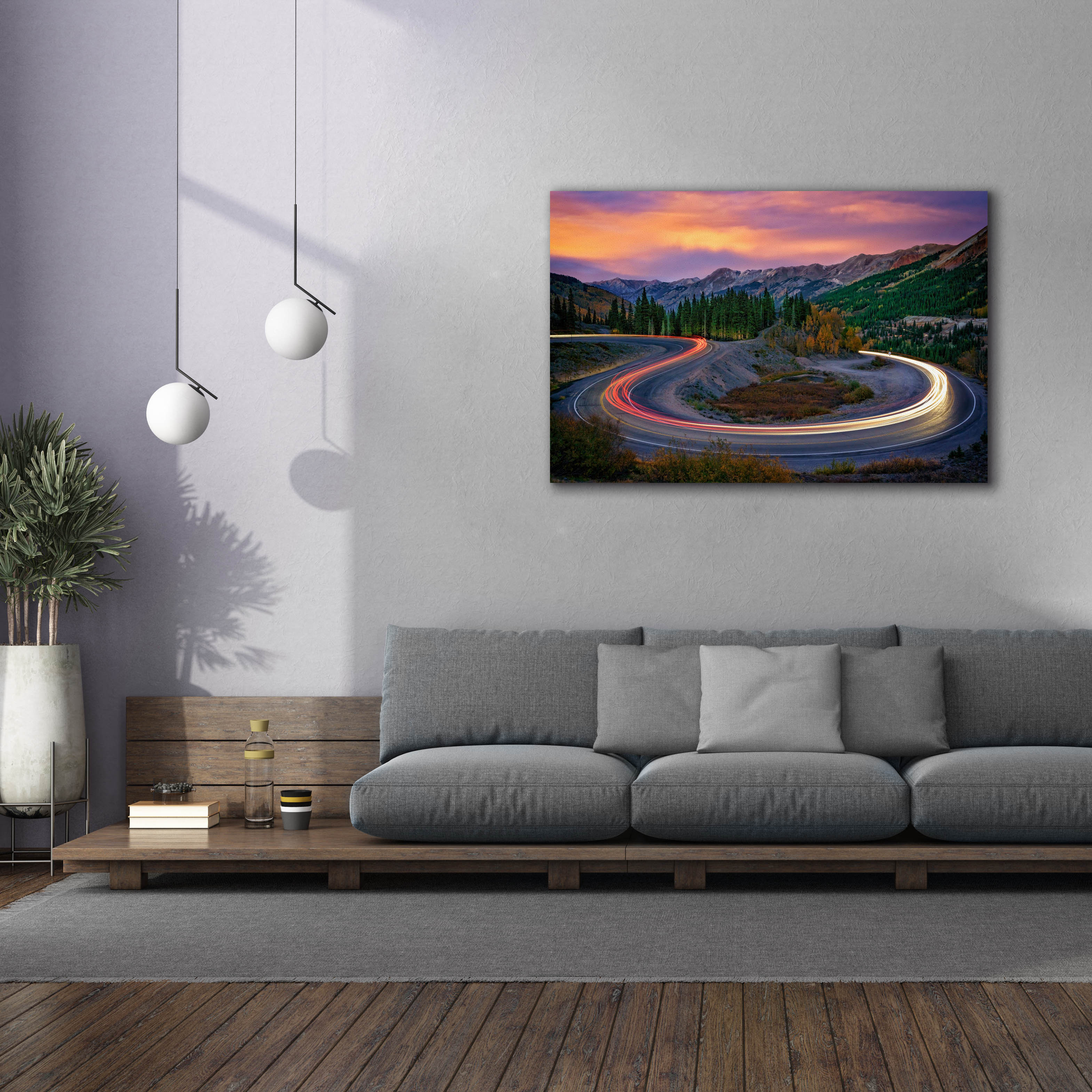Loon Peak® 'Switchback' by Rick Berk Canvas Wall Art | Wayfair