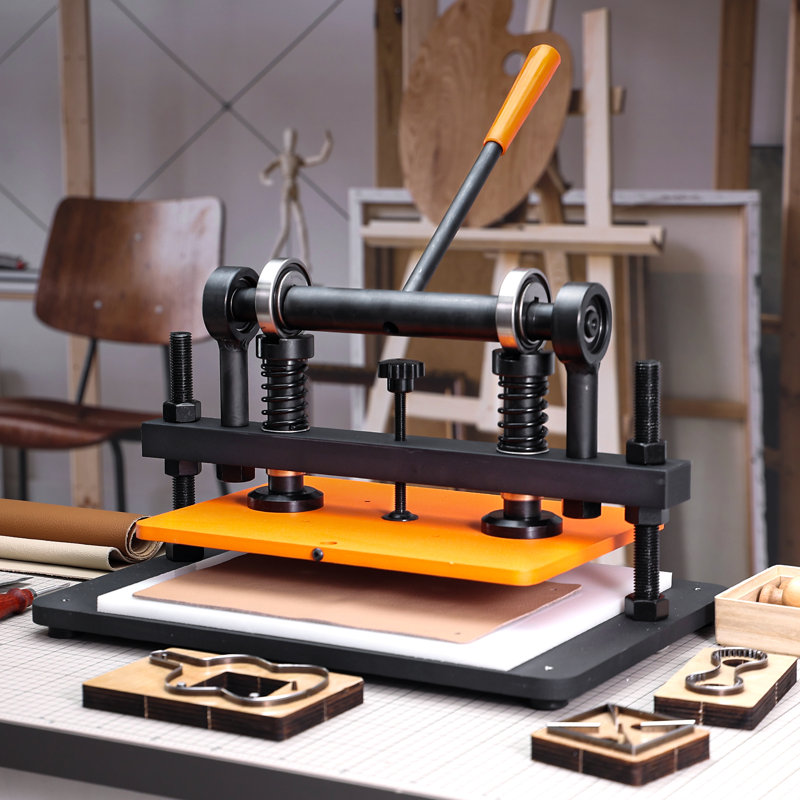 17 Stories Leather Cutting Machine, Embossing Plate Manual Die Cutter ...