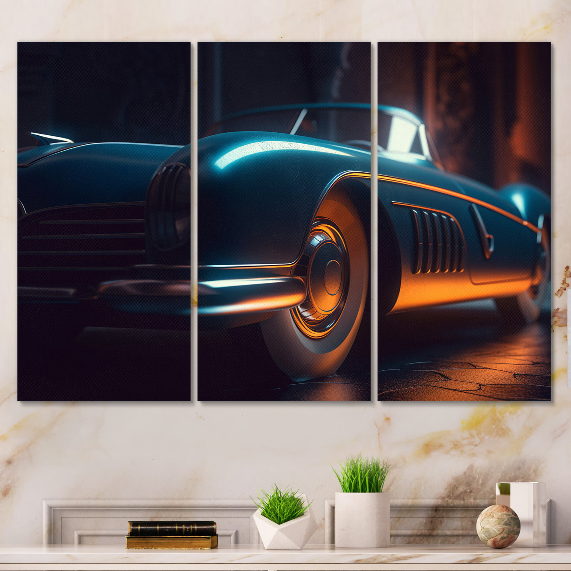 Latitude Run® Vintage Oldtimer Classic Car Elegance II - Classic Cars ...