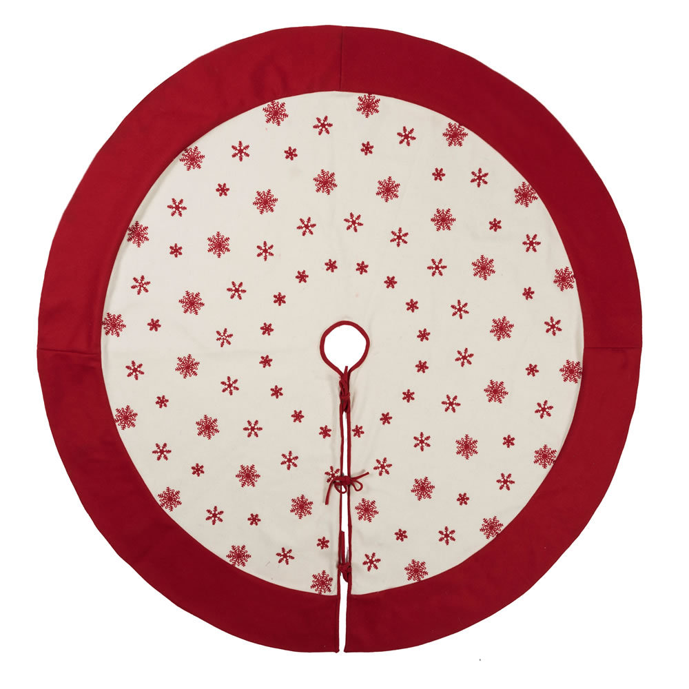 The Holiday Aisle® Let it Snow Tree Skirt & Reviews | Wayfair