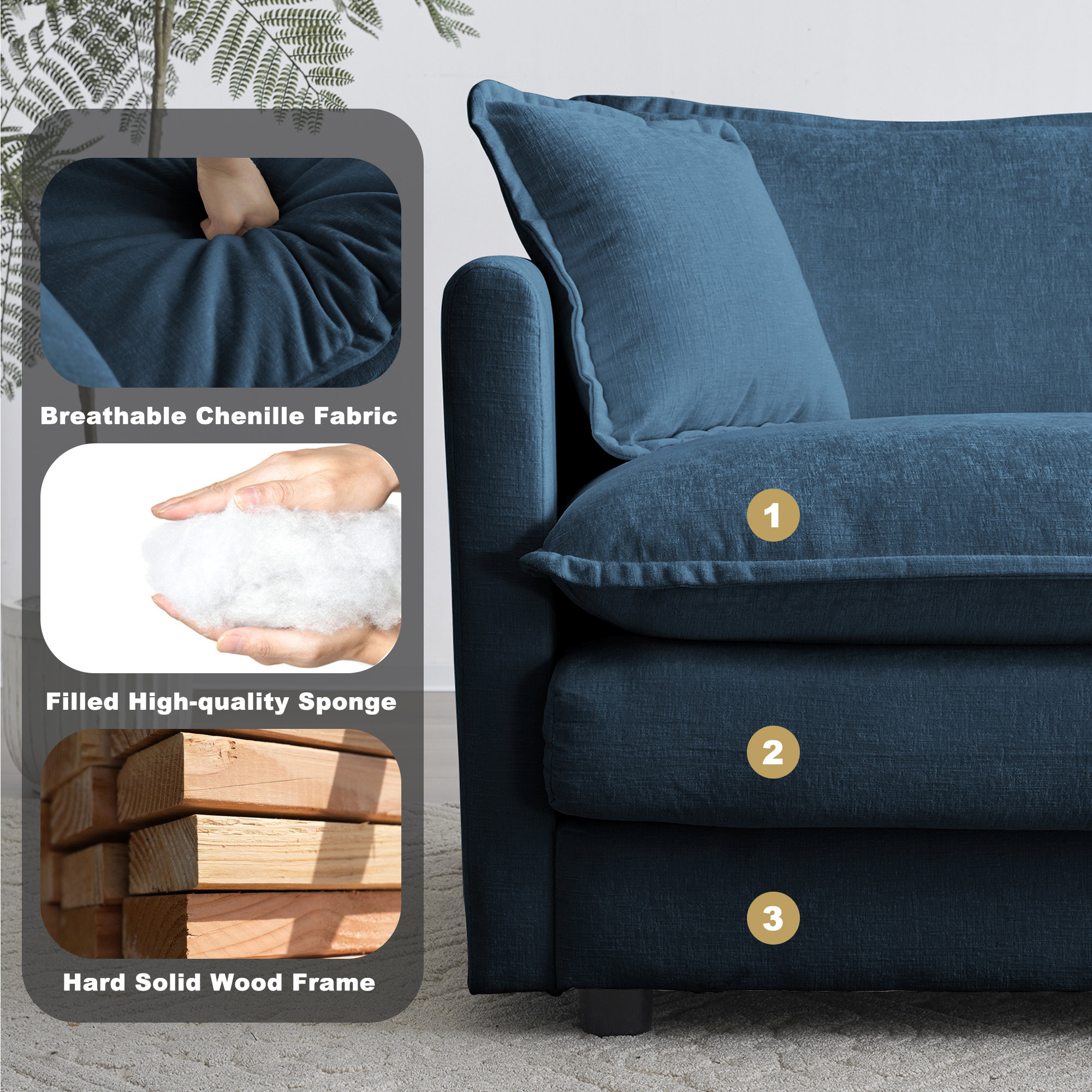Latitude Run® Farsad Upholstered Ottoman & Reviews - Wayfair Canada