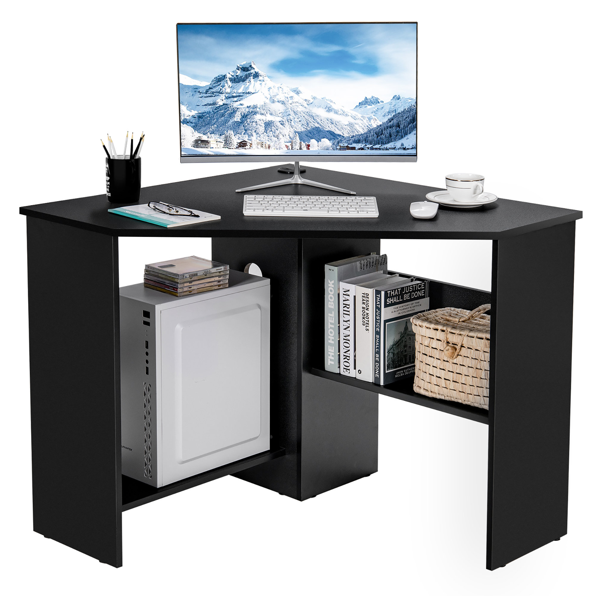 Wade Logan® Baleigh Corner Desk & Reviews | Wayfair