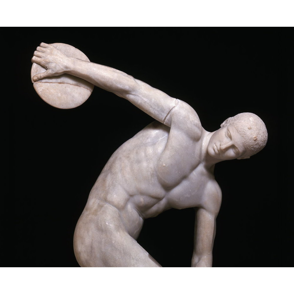 Marlow Home Co. Detail Of The Torso From An Ancient Roman Copy Of ...