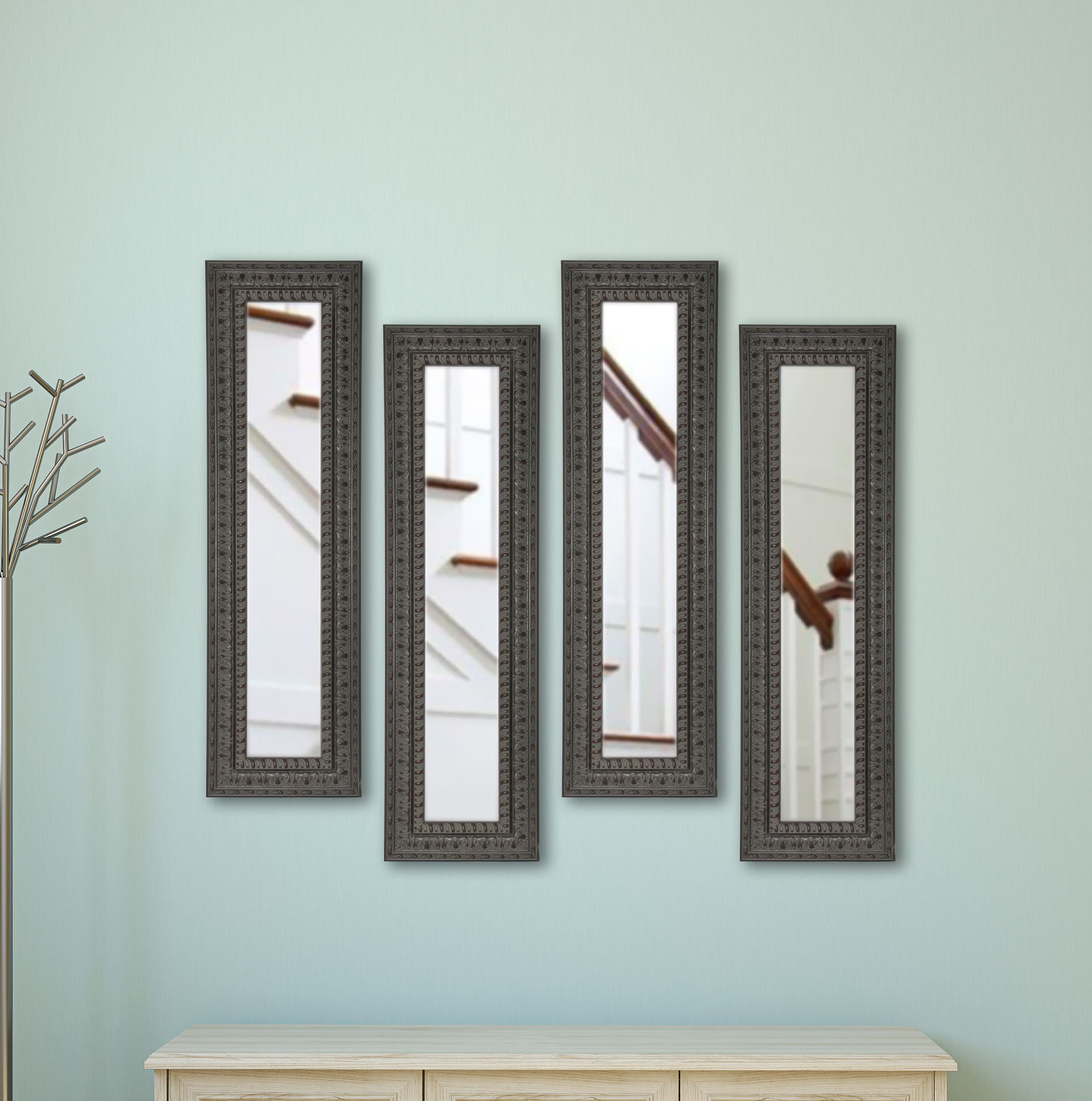 Astoria Grand 4 Piece Derrell Venetian Mirror Set | Wayfair