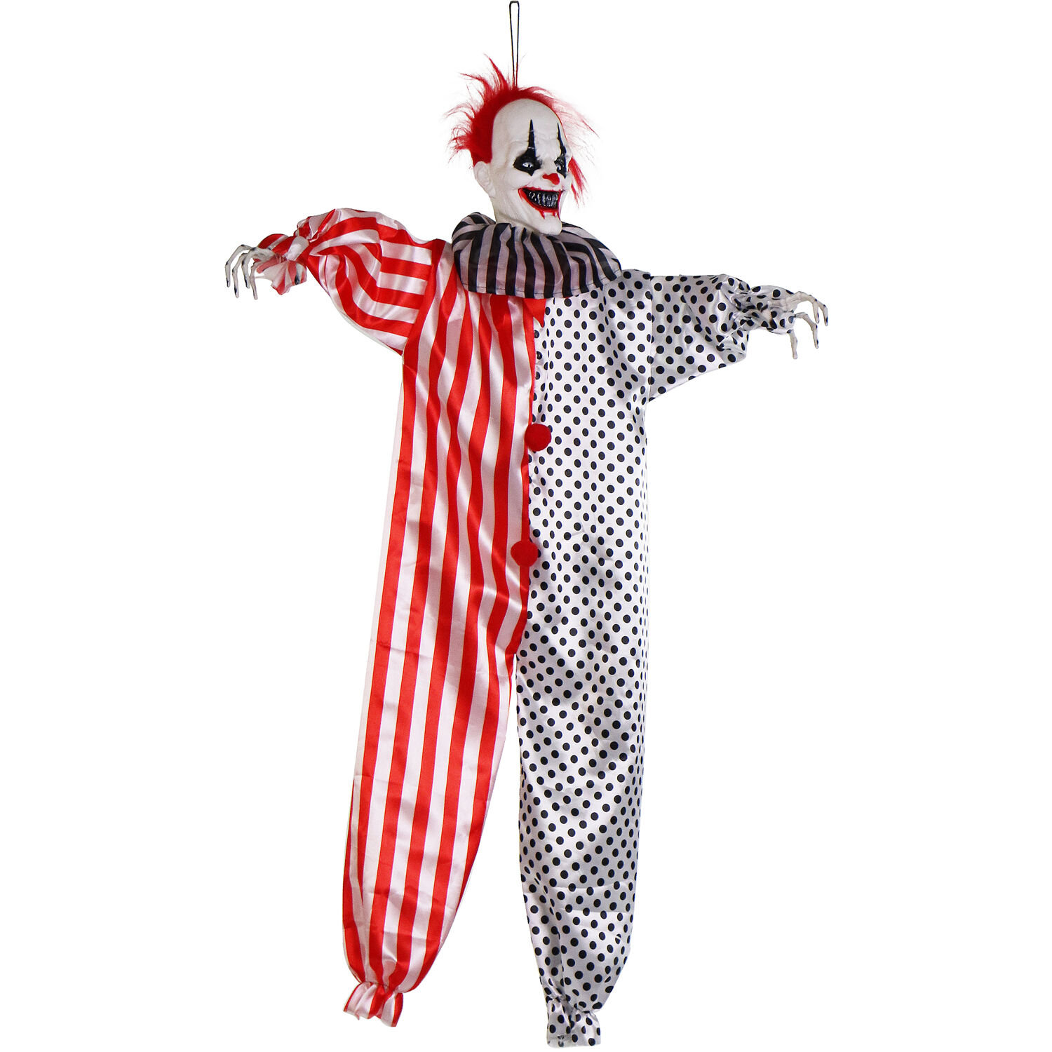 Haunted Hill Farm Yo-Yo the Floating Clown Animatronic Figurine ...