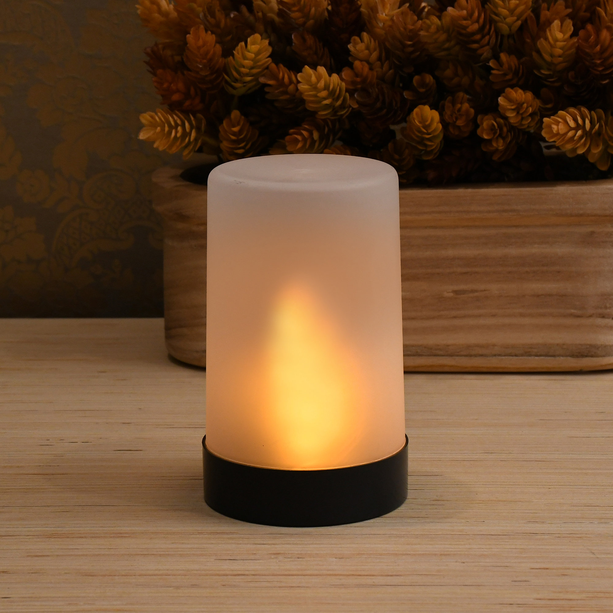 Latitude Run® Battery Operated Flame Effect LED Light & Reviews | Wayfair