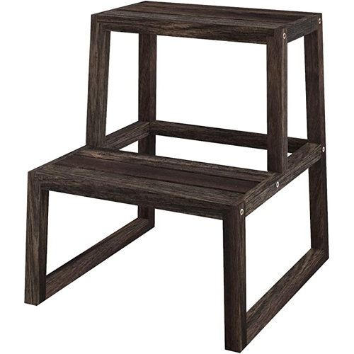 Loon Peak® Timaios 2 - Step Wood Step Stool & Reviews | Wayfair