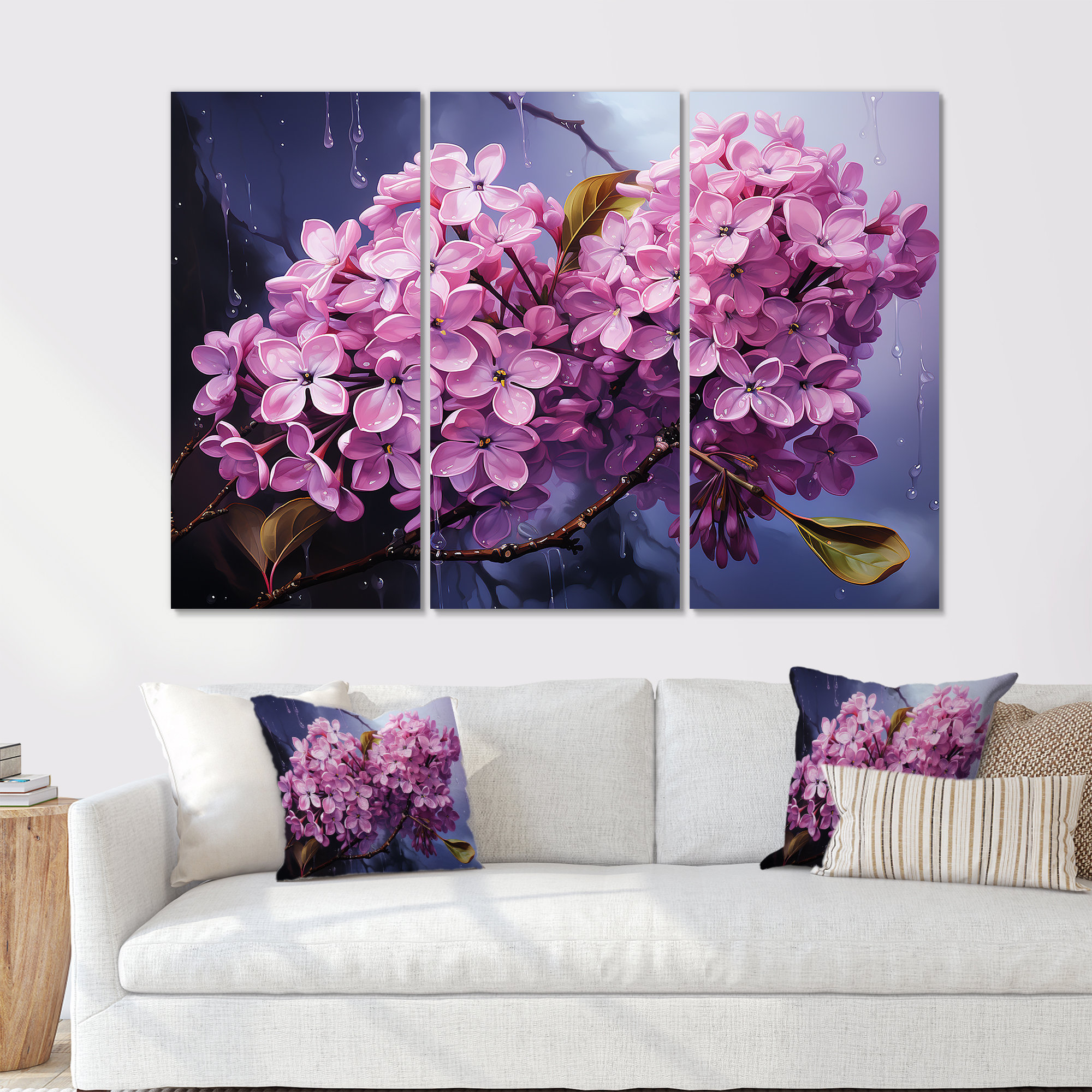 Lark Manor™ Lilac Beauty Unveiled IV - Lilacs Wall Decor Set | Wayfair