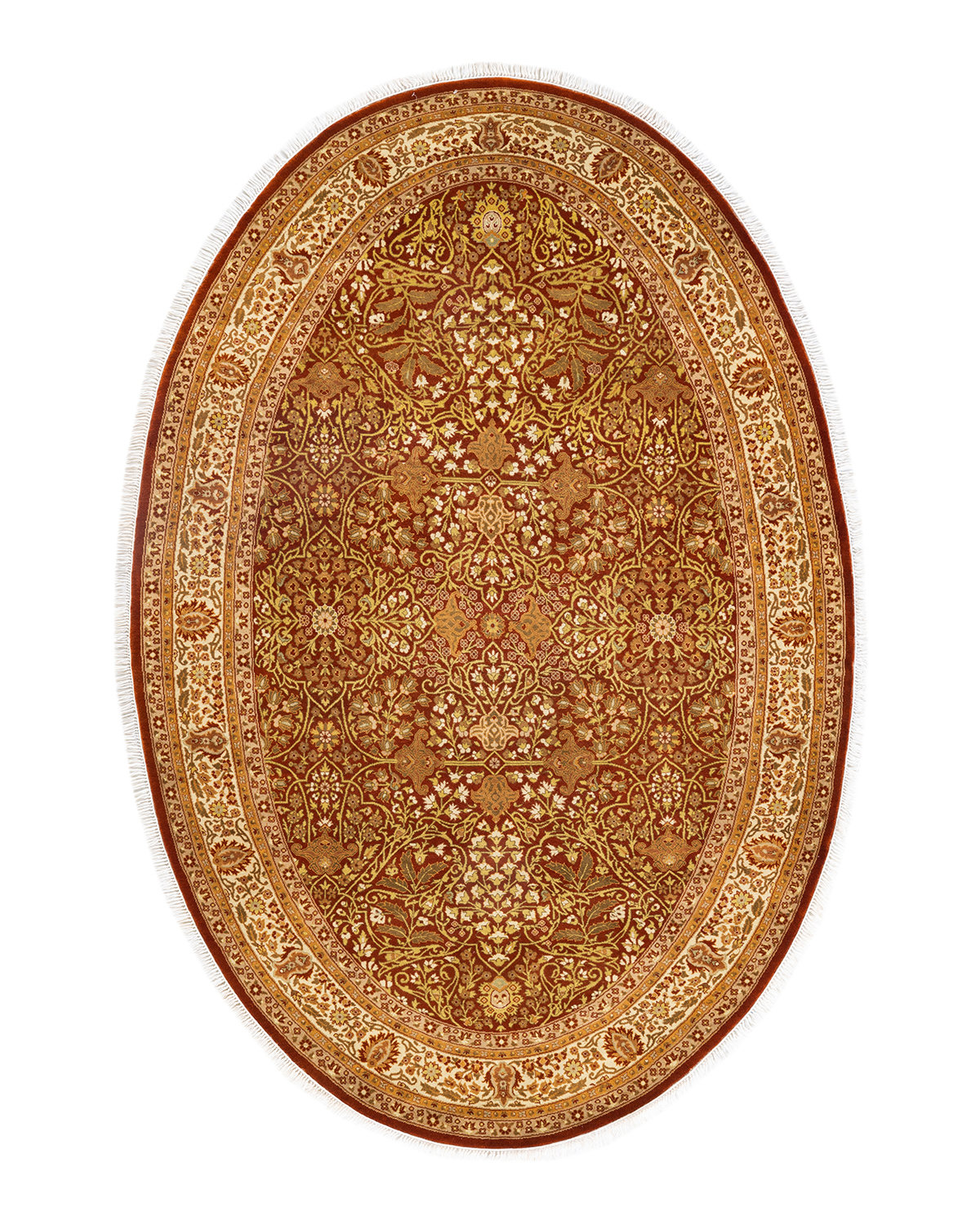 The Twillery Co.® Hayner One-of-a-Kind Hand-Knotted New Age 5'1" x 7'7 ...