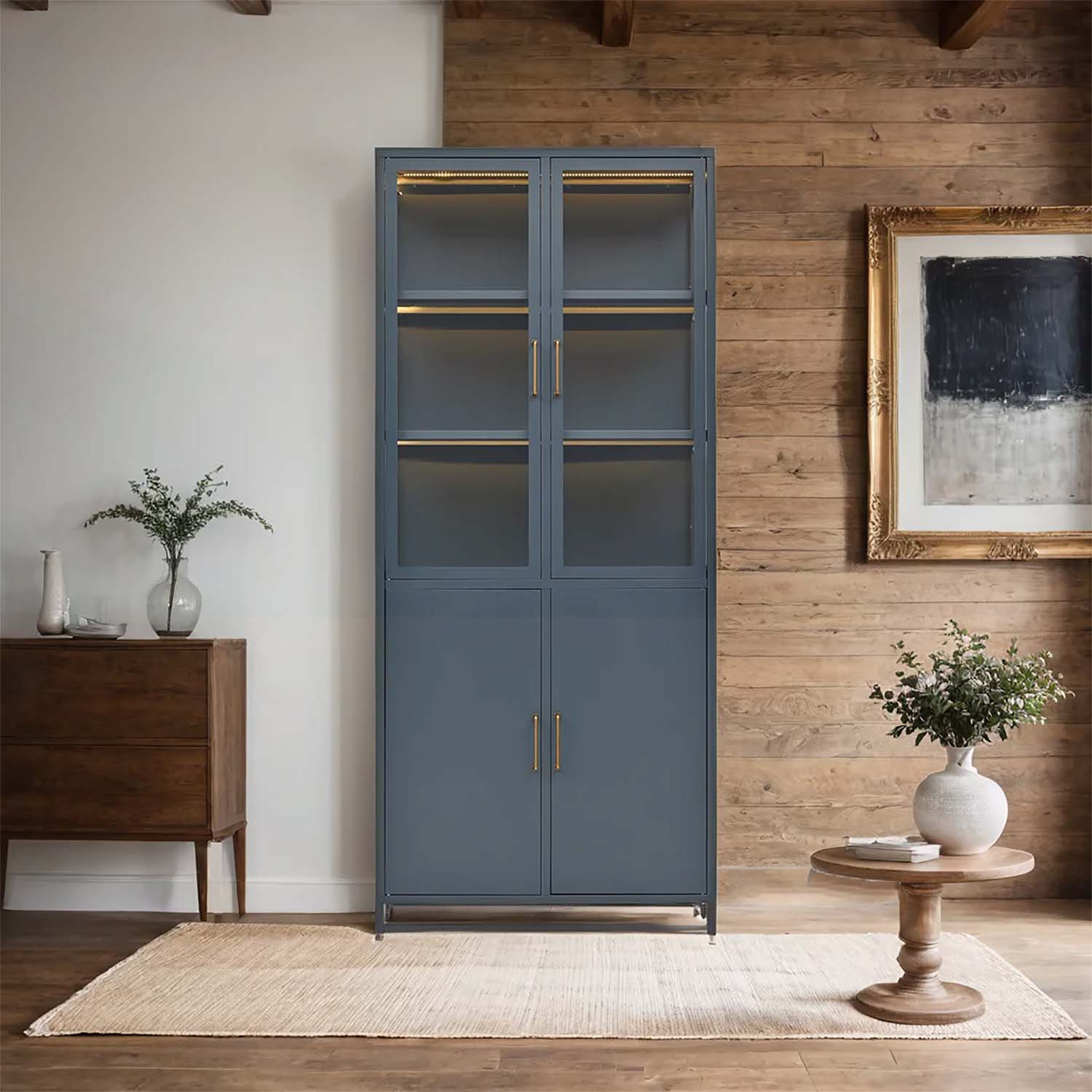 Brayden Studio® Versatile Display Cabinet with Advanced Features for ...