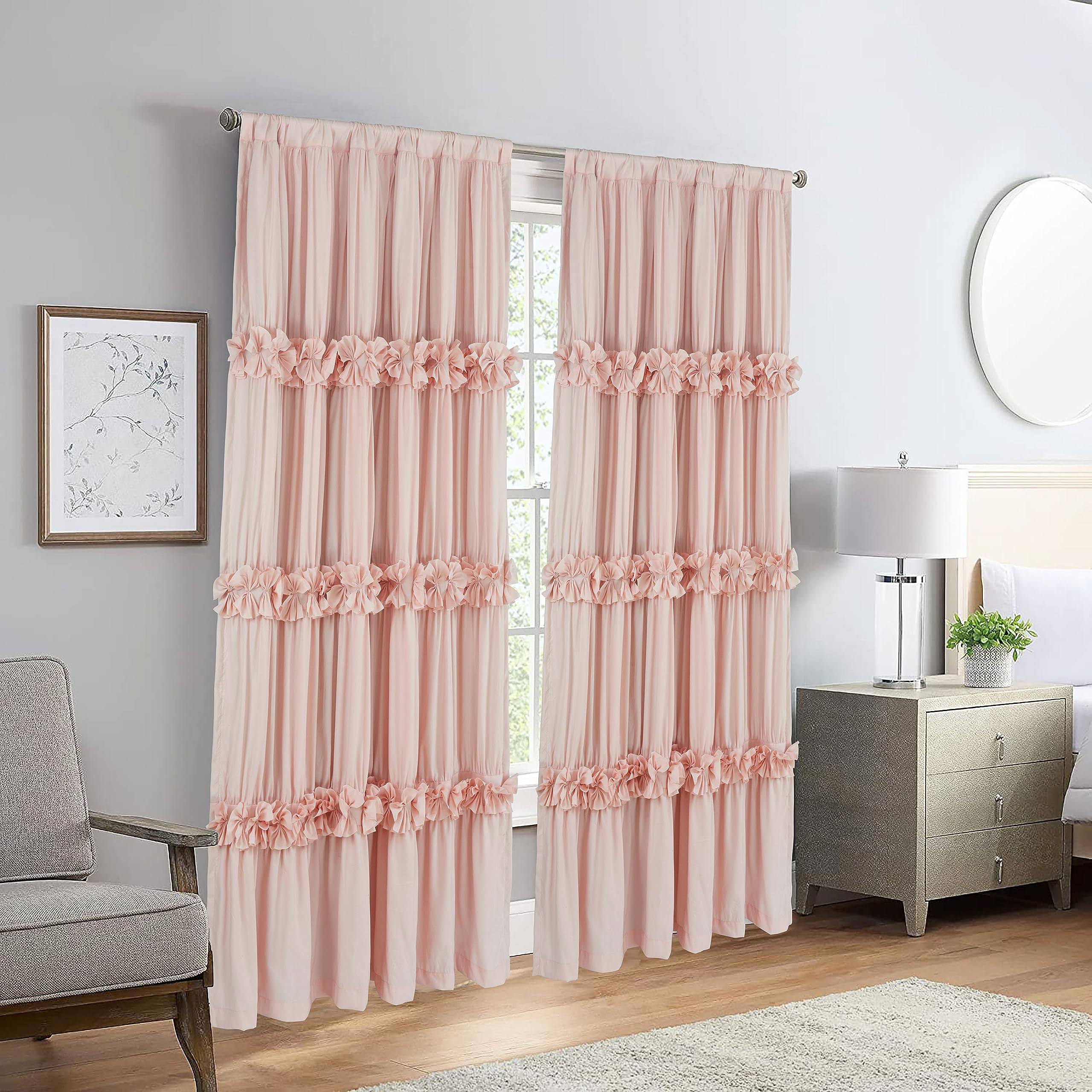 Dakota Fields Thermal Insulated Blackout Window Curtains, 54" W X 84" L ...