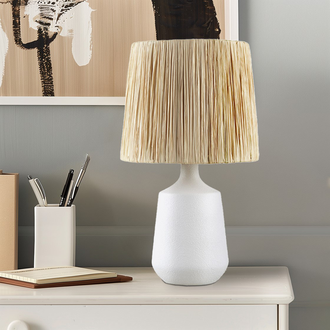 Gracie Mills Audrey Creamic Table Lamp - Wayfair Canada