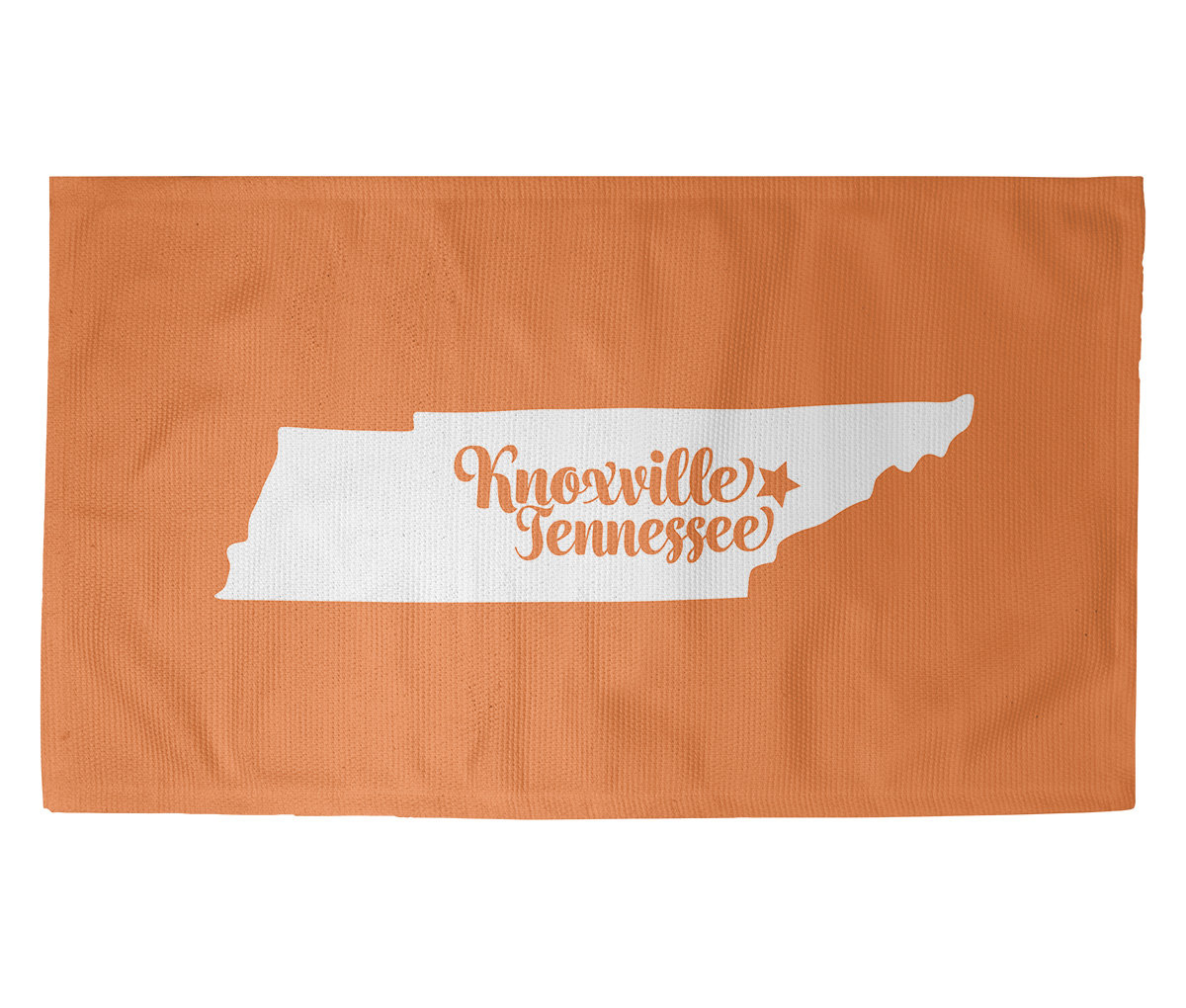 East Urban Home Knoxville Tennessee Orange Area Rug - Wayfair Canada